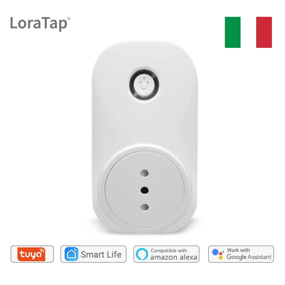 Smart Plug 10A Italy Italian Chile Wifi Socket works with Tuya Smart ...