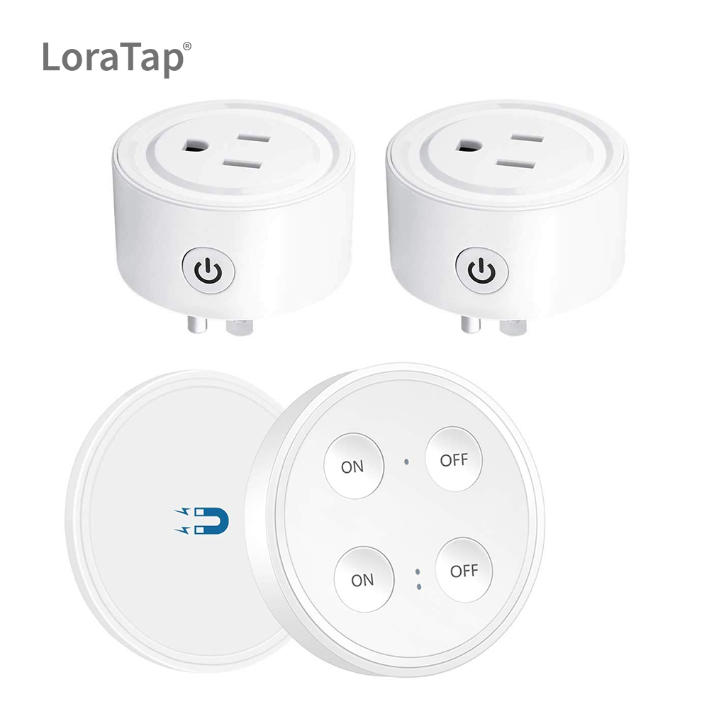 Mini Remote Control Outlet Plug Adapter with Remote, 656ft Range ...